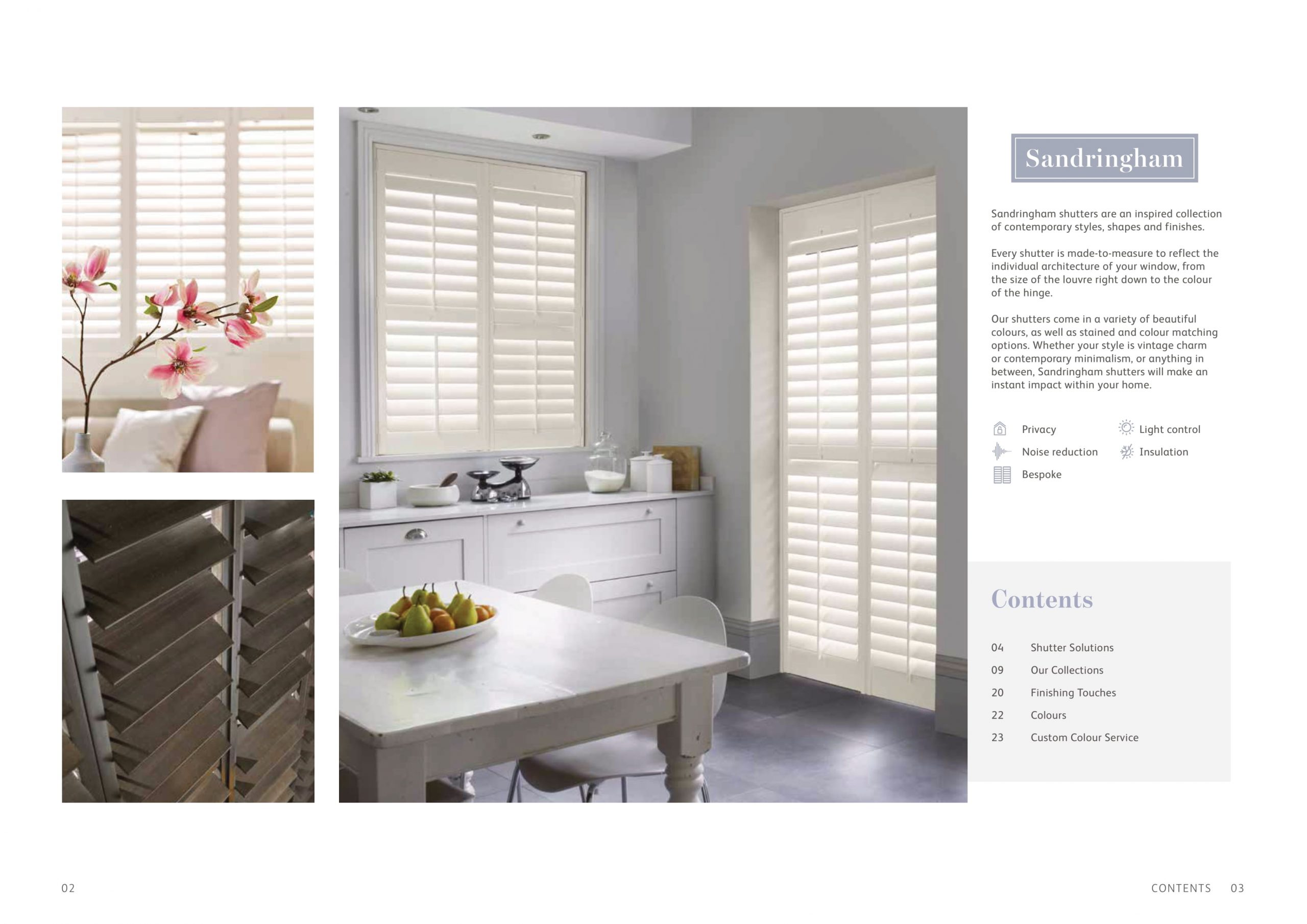 Custom Wood Shutters in London